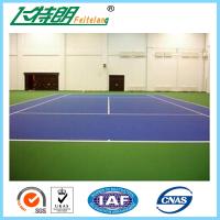 China Silicon PU Basketball Court Surface Material 4 Layer Rubber Exterior Sports Flooring 0.5Mpa Strength for sale