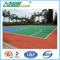 China Feitelang Acrylic Sport Court Paint 3mm Outdoor Polyurethane Surface for Tennis Basketball Gym Floor for sale
