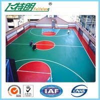 China Acrylic Acid Outdoor Basketball Court Surface Material Elastic Gym Flooring 2mm 5mm for sale