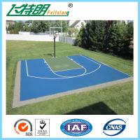 China 3mm Acrylic Sport Court Flooring for Basketball Badminton Tennis ISO Certified for sale