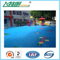 China Color EPDM Rubber Granules Flooring 1-3mm Waterproof Rubber Surfacing Mat for Playground for sale
