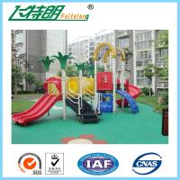 China Color EPDM Rubber Granules Flooring 1-3mm Waterproof Rubber Surfacing Mat for Playground for sale