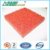 China 13 MM Durable Rubber Athletic Track Full PU Mixed Polyurethane Granules for sale