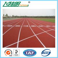 China Customized 13mm Thickness Jogging Track Flooring Outdoor Athletics Track System for sale