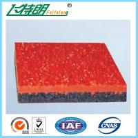 China Customized 13mm Thickness Jogging Track Flooring Outdoor Athletics Track System for sale
