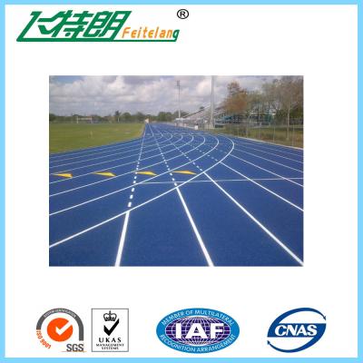 China Athletic Running Track Flooring Polyurethane Floor Paint SGS EPDM 2mm thickness for sale