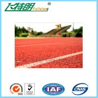 China Commercial Rubber Flooring Adhesive Playground Running Track 13mm Breathable Floor for sale