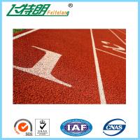 China Full PU Glue Rubber Running Track 13mm SBR EPDM Particle Mixture for Stadium School Playground for sale