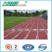 China IAAF Standard EPDM Rubber Running Track 13mm Thickness UV Resistant Outdoor Flooring for sale