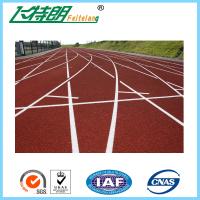 China All Weather Recycled Spray Coat System Running Track Flooring 13mm EPDM SBR for sale