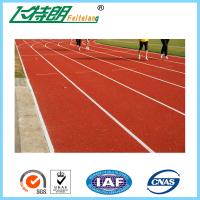 China Recycled EPDM Synthetic Running Track 13mm Thickness Outdoor Sports Flooring for sale