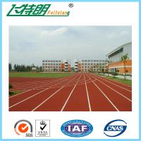 China Imperious Self-Knot Pattern Rubber Running Track Flooring For 400m Standard Stadium Floor IAAF for sale