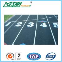 China 13mm Mixed Rubber Athletic Track Recycled Granules Athletic Runway Surface for sale