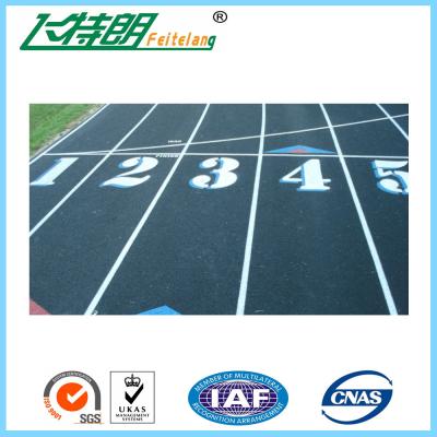 China 13mm Mixed Rubber Athletic Track Recycled Granules Athletic Runway Surface for sale