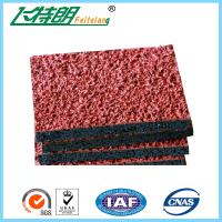 China Athletic Synthetic Rubber Flooring Running Track 13mm Permeable 1.56 Tensile Strength for sale