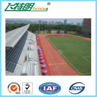 China Athletic Synthetic Rubber Flooring Running Track 13mm Permeable 1.56 Tensile Strength for sale