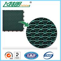 China Futsal Interlocking Rubber Floor Tiles Polypropylene Exercise Floor Mats for sale