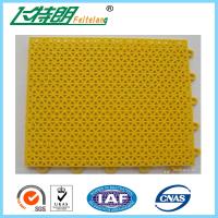 China Anti Slip Interlocking PP Plastic Floor Tile 2500N Load Outdoor Rubber Flooring for sale