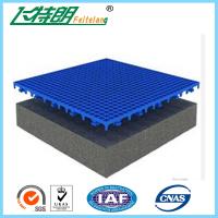 China Interlocking PP Sports Floor Tiles 2500N Load Capacity UV Resistant for Basketball Courts for sale