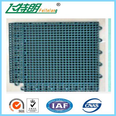 China Interlocking PP Sports Floor Tiles 2500N Load Capacity UV Resistant for Basketball Courts for sale