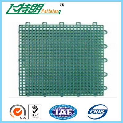 China PP Rubber Playground Mats for Kindergarten Park 40-80 Degree Hardness Custom Colors for sale