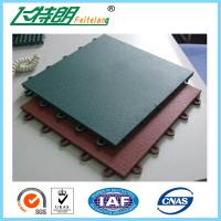 China PP Rubber Playground Mats for Kindergarten Park 40-80 Degree Hardness Custom Colors for sale