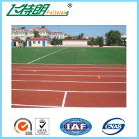 China Durable PU Running Track Flooring 13mm Recycled Rubber Synthetic Prefabricated Sports Floor for sale
