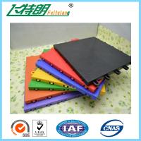 China Non-Slip Interlocking PP Playground Matting 2500N Load Capacity 10 Year Warranty for sale