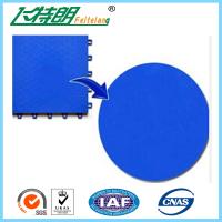 China Non-Slip Interlocking PP Playground Matting 2500N Load Capacity 10 Year Warranty for sale