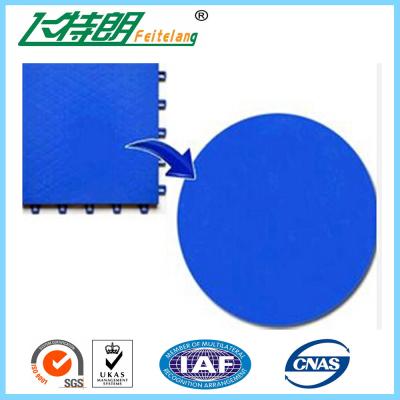 China Non-Slip Interlocking PP Playground Matting 2500N Load Capacity 10 Year Warranty for sale