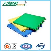 China Non-Slip Interlocking PP Playground Matting 2500N Load Capacity 10 Year Warranty for sale
