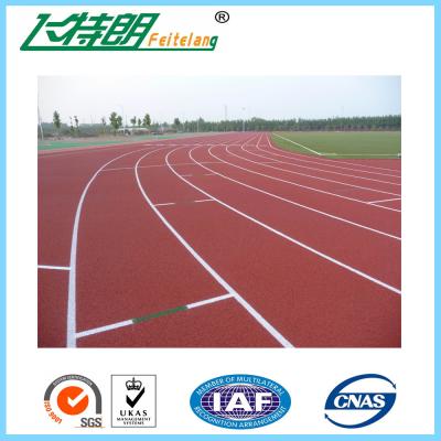 China Prefabricated Rubber Running Track 13mm EPDM Outdoor Gym Flooring All Weather for sale