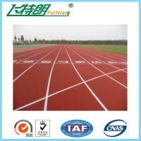 China Prefabricated Rubber Running Track 13mm EPDM Outdoor Gym Flooring All Weather for sale