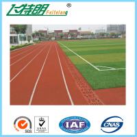 China Polyurethane Rubber Running Track 13mm IAAF Friction 0.64 Athletic Flooring for sale