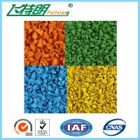 China EPDM Rubber Granules 1-3mm Polyurethane Binder for Athletic Running Track Flooring for sale
