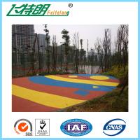 China EPDM Rubber Granules 1-3mm Polyurethane Binder for Athletic Running Track Flooring for sale
