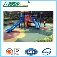 China Colored EPDM Rubber Granules 1-3mm for Playground Flooring 25kg Bags for sale