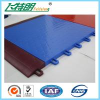 China PP Anti Slip Interlocking Rubber Floor Tiles for Table Tennis Sport 30x30cm for sale