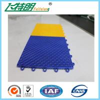 China PP Interlocking Waterproof Badminton Flooring 10 Year Life Custom Color for sale