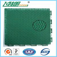 China PP Interlocking Waterproof Badminton Flooring 10 Year Life Custom Color for sale