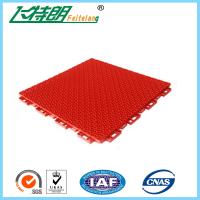 China Interlocking Rubber Floor Tiles for Volleyball Court UV Resistant 8 Year Warranty Easy Install for sale