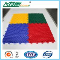 China Interlocking Rubber Floor Tiles for Volleyball Court UV Resistant 8 Year Warranty Easy Install for sale