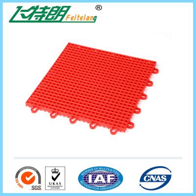 China PP Interlocking Portable Basketball Court Floor Tiles 10 Year Life UV Resistant for sale