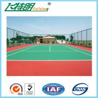 China Seamless 3mm Acrylic Sports Court Flooring Durable Anti Slip Outdoor Play Surface for sale