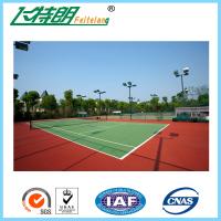 China Seamless 3mm Acrylic Sports Court Flooring Durable Anti Slip Outdoor Play Surface for sale
