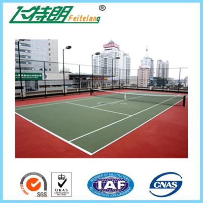 China Feitelang Wear Resistant Acrylic Acid Basketball Court Flooring 4 Layer Gym Surface for sale