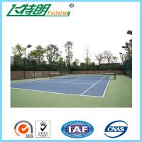 China 4mm Thickness Rubber PU Sports Flooring for Volleyball and Tennis Courts for sale