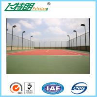 China 4mm Thickness Rubber PU Sports Flooring for Volleyball and Tennis Courts for sale