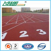 China Recycled Indoor Running Track Flooring 13mm Thickness Or Customized for sale