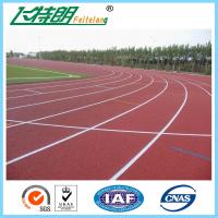 China Sports Athletic Rubber Running Track Material Surface Full Pu Customized for sale